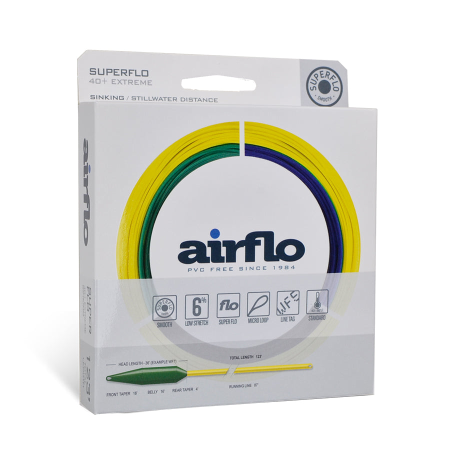 Superflo 40+ Extreme (Short Head) Fly Lines | Airflo USA – Mayfly Outdoors
