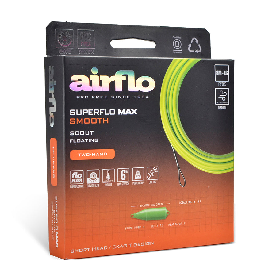 Airflo Superflo Max Smooth Scout Head | Airflo Fishing Products ...