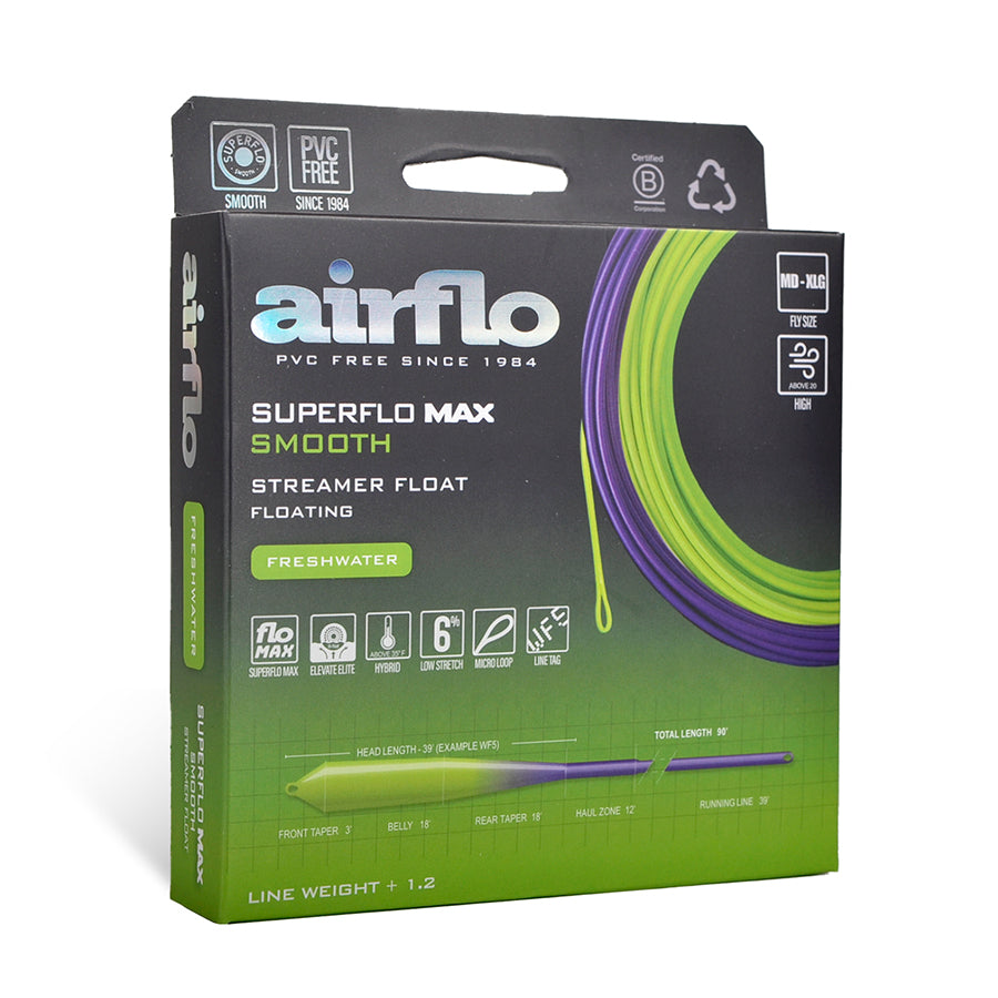 Superflo Max Smooth Streamer Float Fly Line | Airflo Fishing Products ...